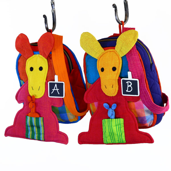 Kangaroo Backpack - Lily Pad - Lionheart Imports